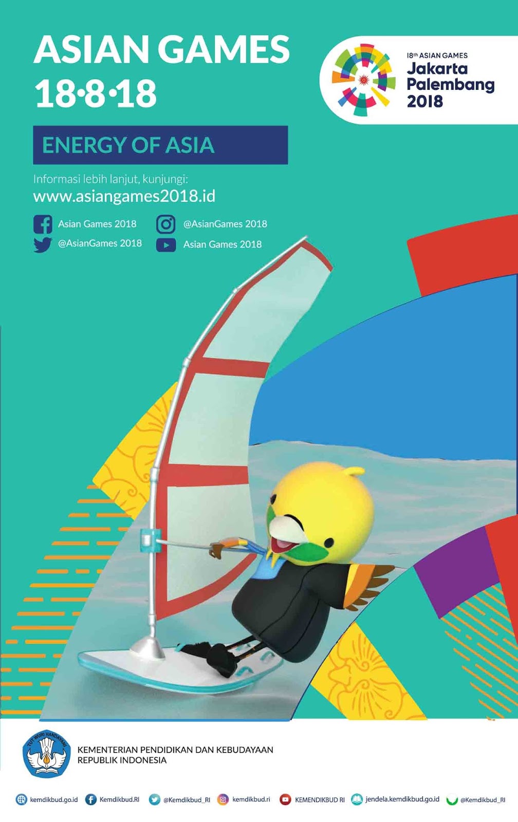 Asian Games XVIII Tahun 2018 ~ Media Pembimbingan Guru