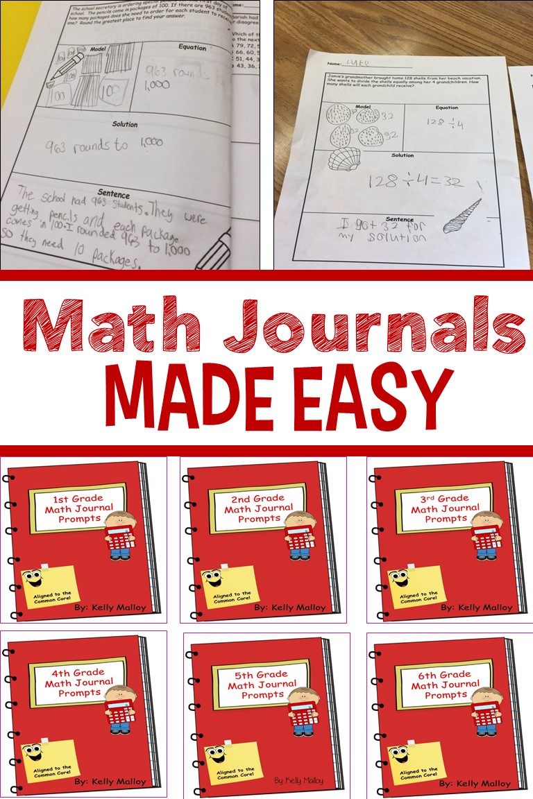 An Apple For The Teacher: Math Journals
