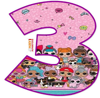 Alfabeto LOL Surprise. Cute LOL Surprise Abc. - Oh my Alfabetos!
