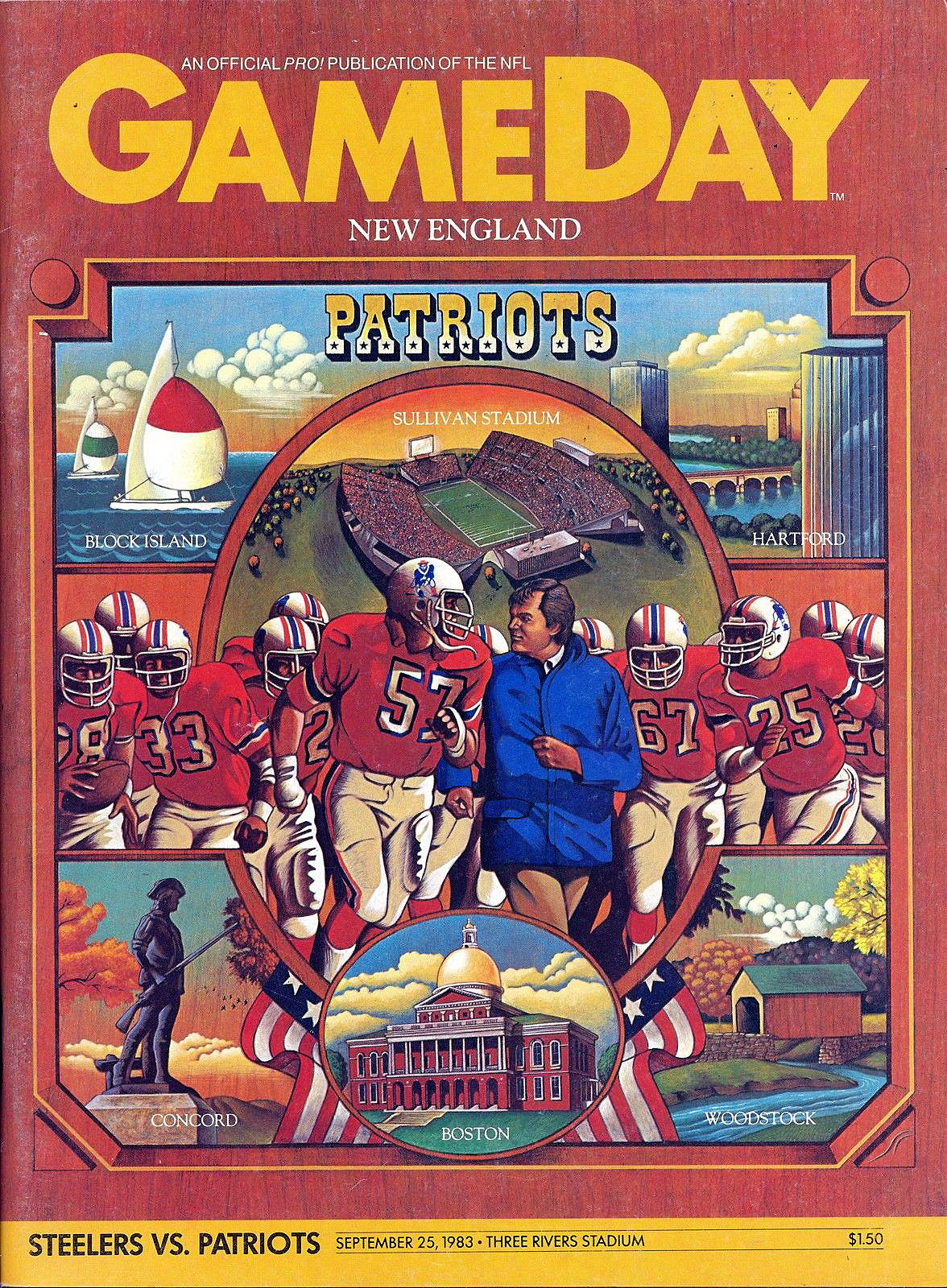 Pro Football Journal Presents: NFL Art: 1983 NFL Game Program Art