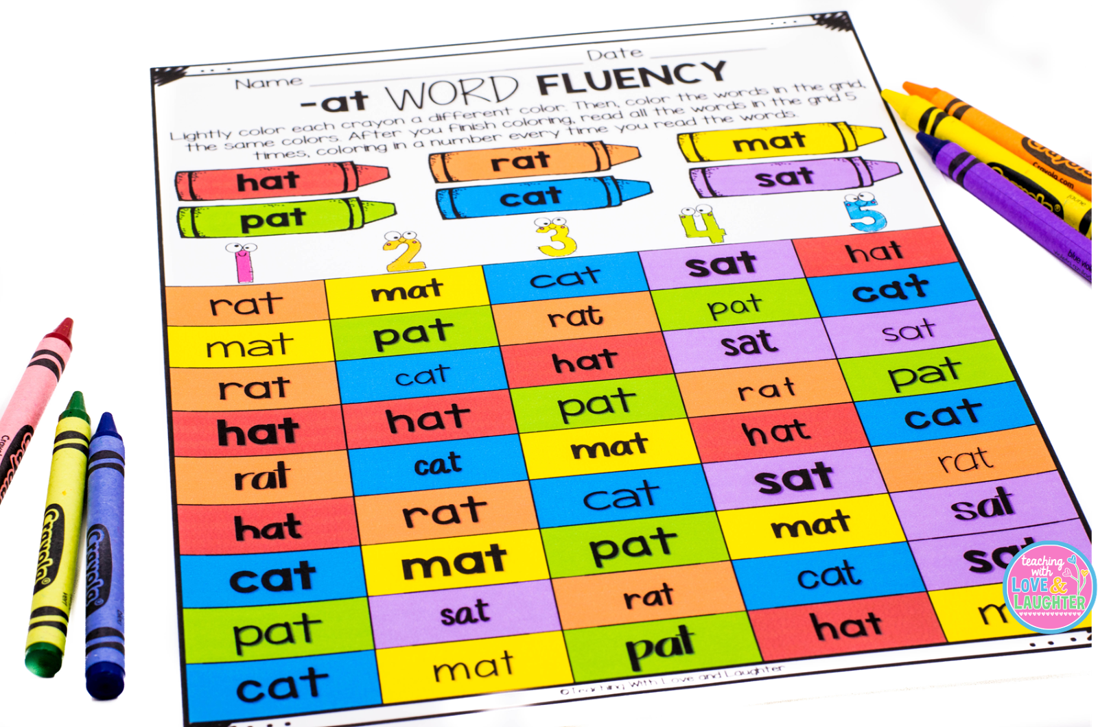 Teaching With Love and Laughter: CVC Word Family Booklets...perfect for ...