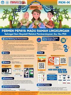 81+ Contoh Poster PKM-M PIMNAS 2020 - Newbie Master