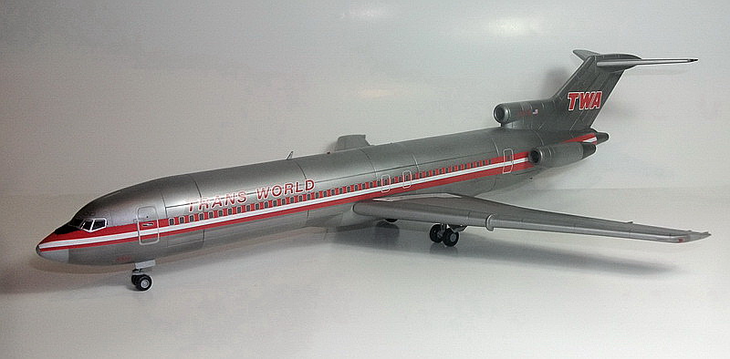Thailandscale144: BOEING 727-200 TWA "PROJECT SKINNY"