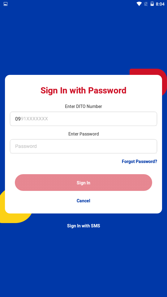 Looking At DITO Telecom Mobile App