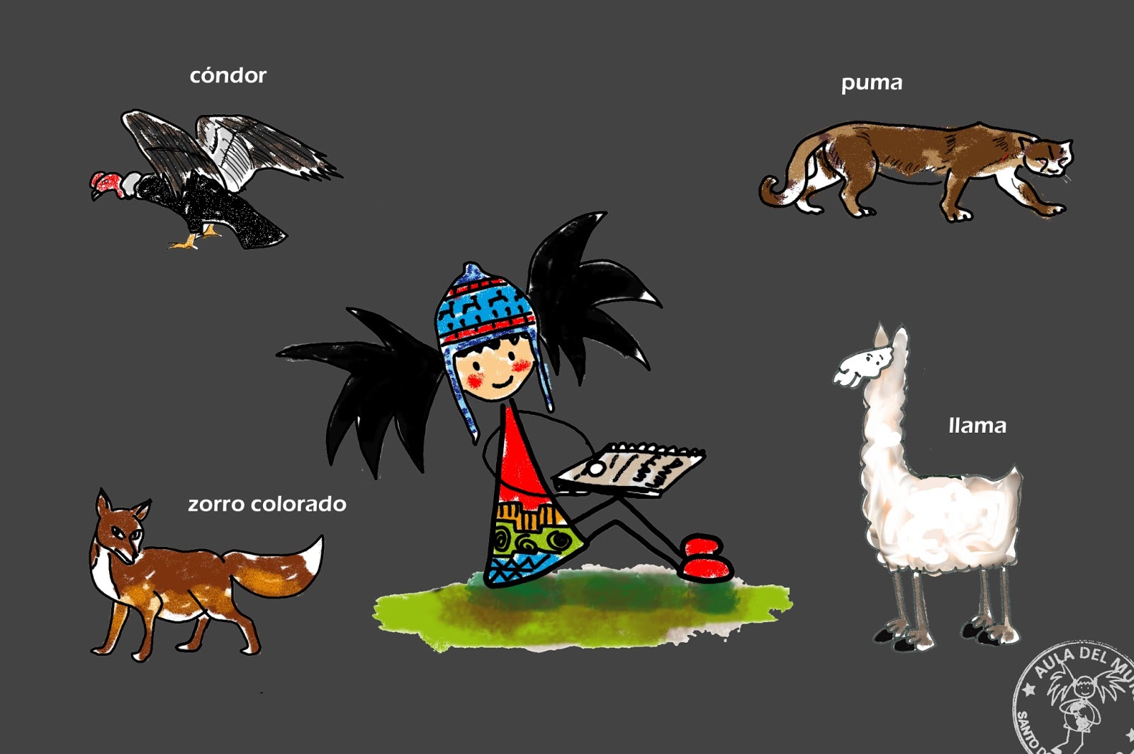 Menudos "savios" por el mundo: Animales de los Andes