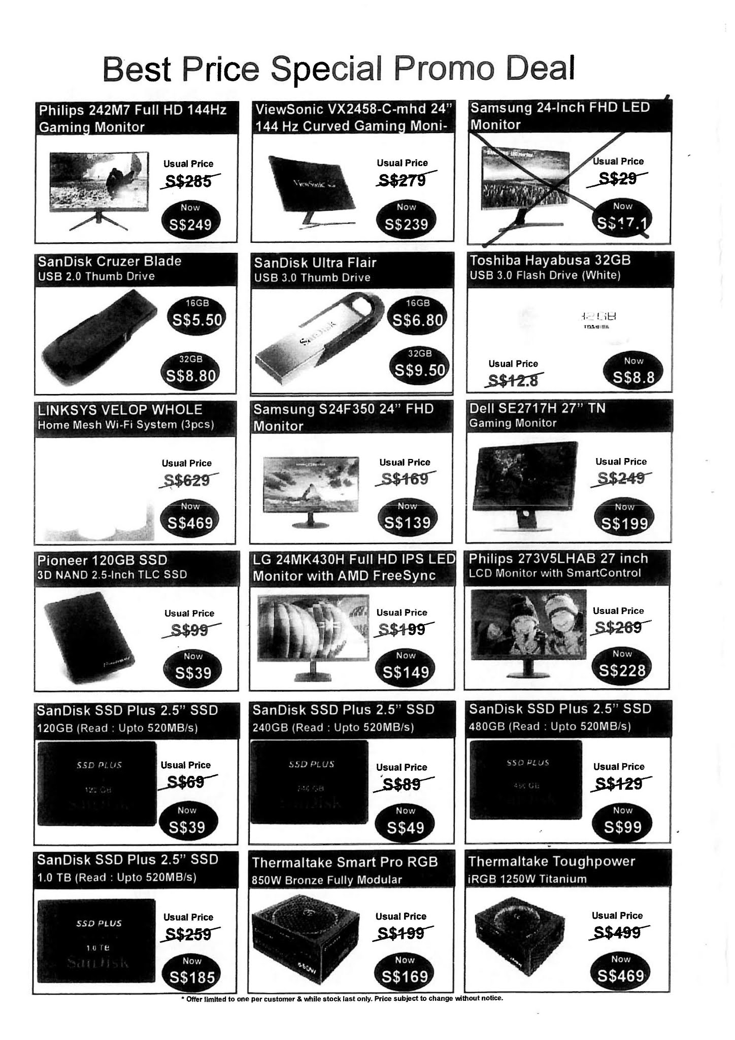 SG PC Fair - Online Brochures, Flyers and Price List: Best Price ...