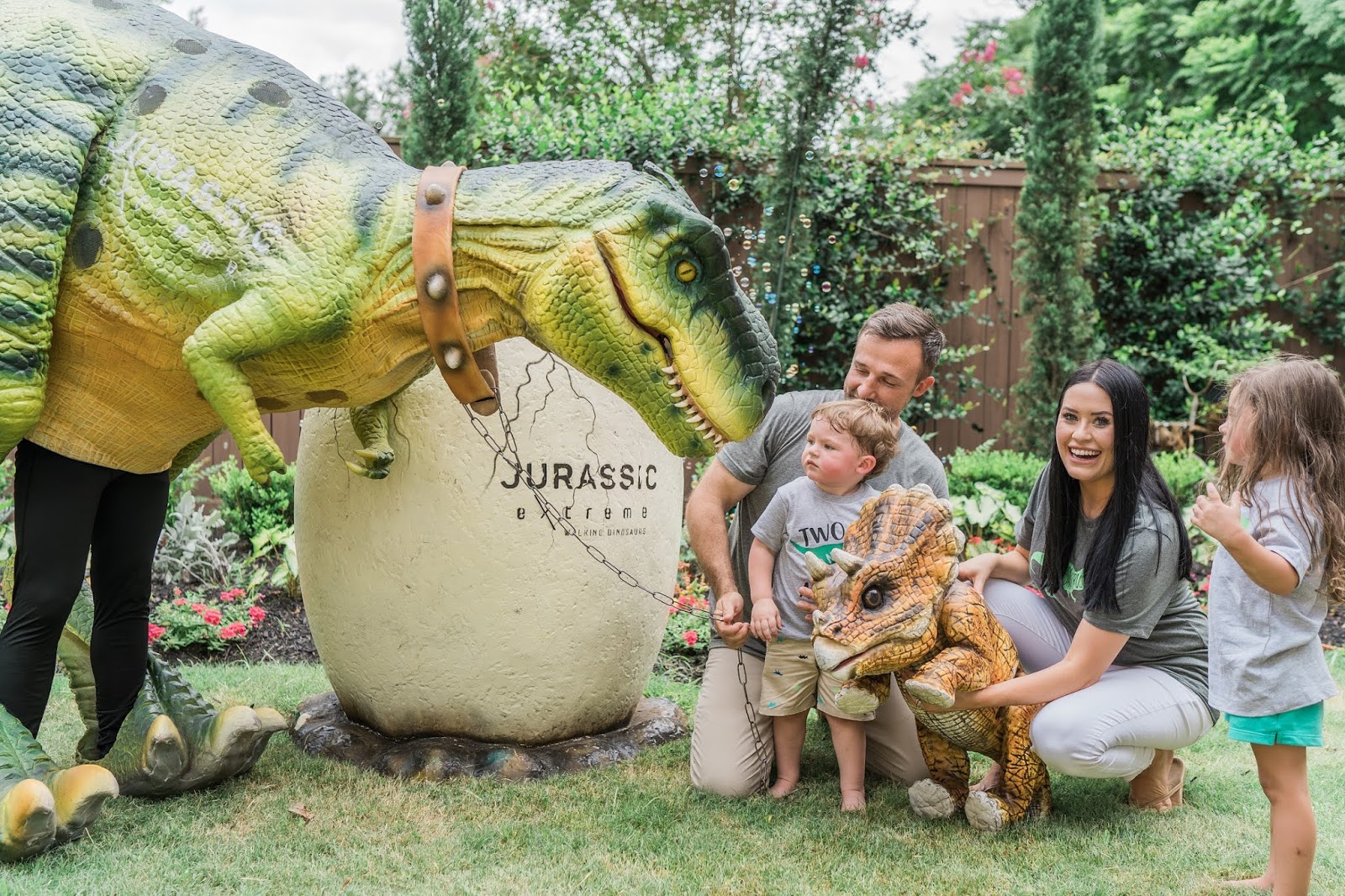 The Robinson Residence: Noah's DINO-mite, TWO-Rex Birthday Party