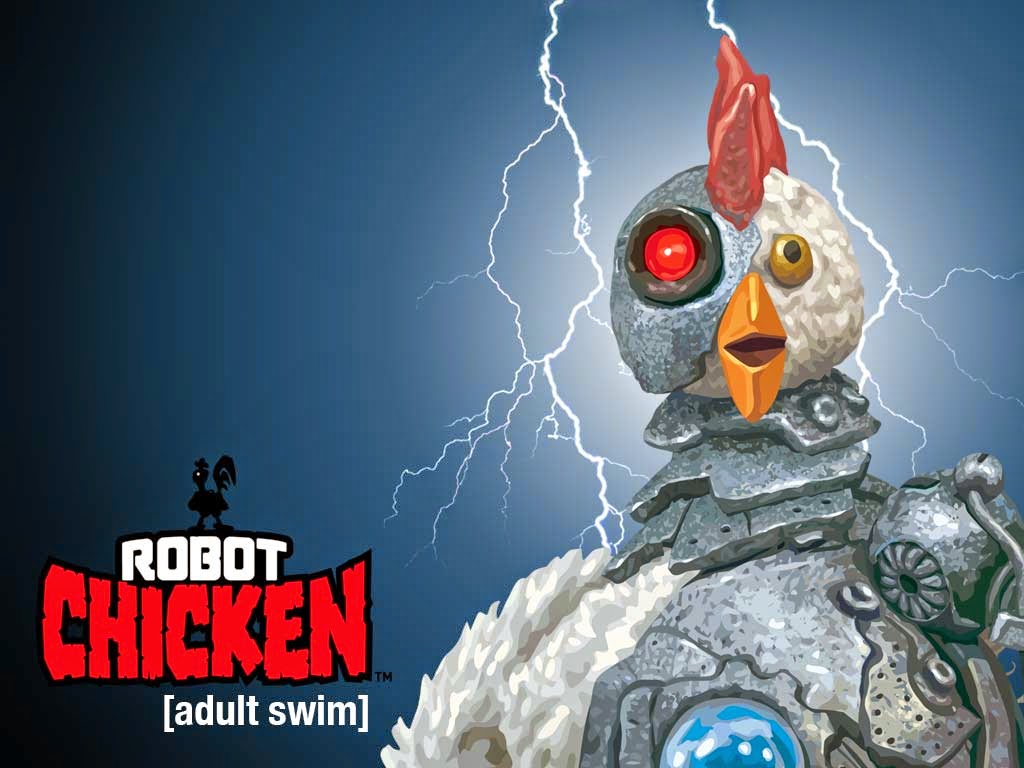 Frango Robô no canal TBS