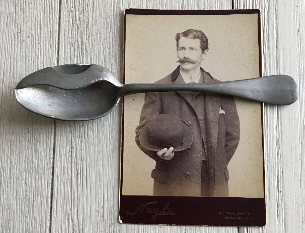 Victorian Mustache Spoon: The Special Spoon Which Used to Protect the ...