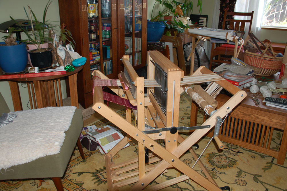 Monkeyroom: Living room = fiber room