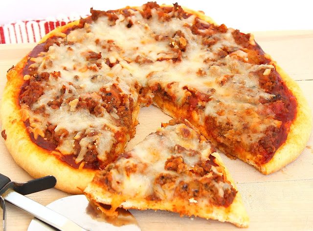 Swapna's Cuisine: Homemade Pizza with Beef