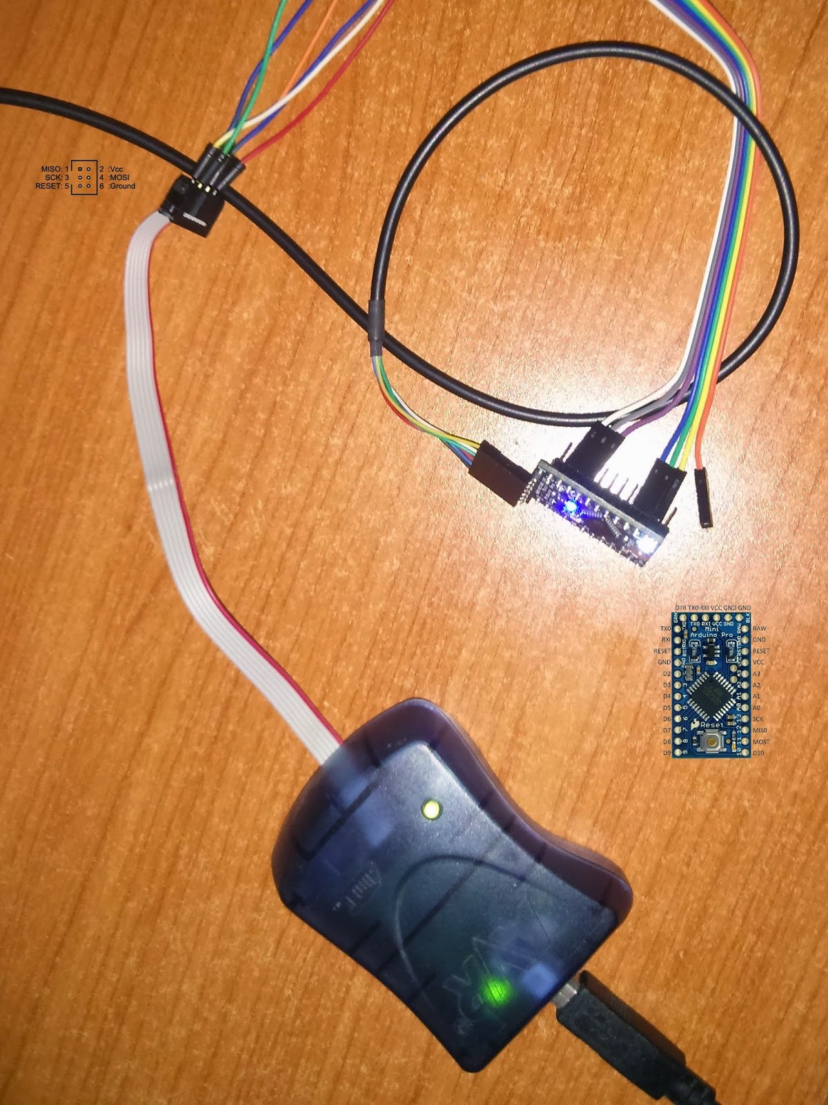 Spinoinside: Update the Bootloader on Arduino Pro Mini 328 [optiboot]