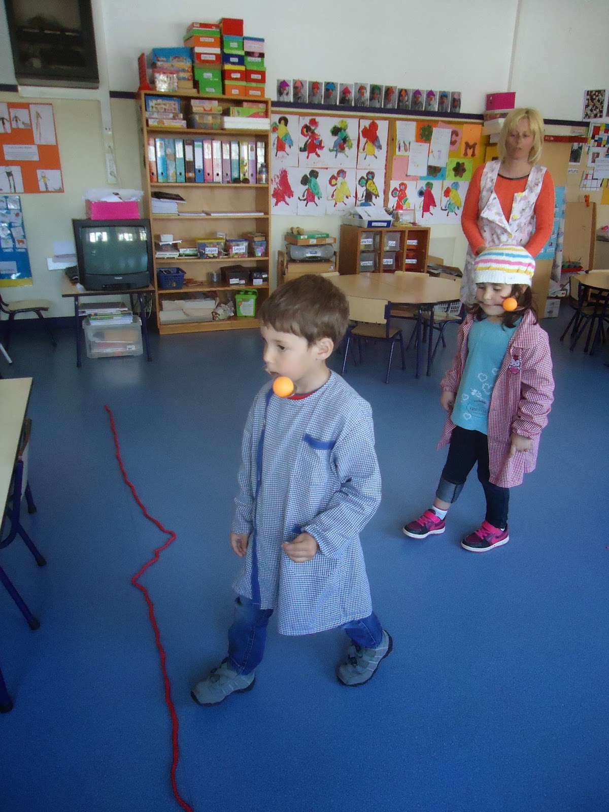 Escola Básica de Albernoa: Jogo da colher.