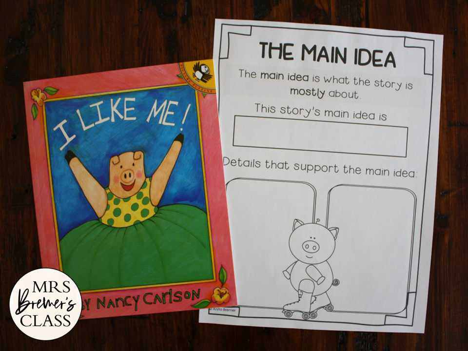 I Like Me! {a book study} | Mrs. Bremer's Class