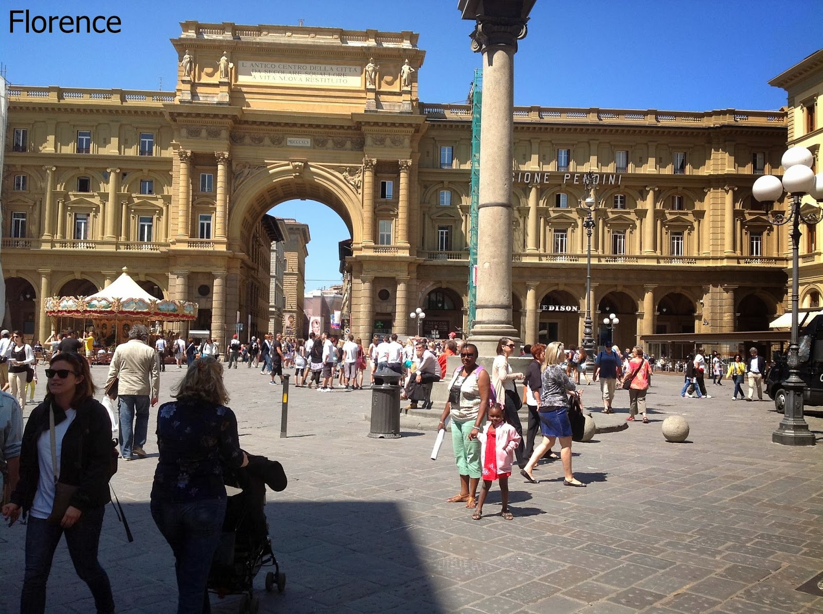 The Dorman family in Florence