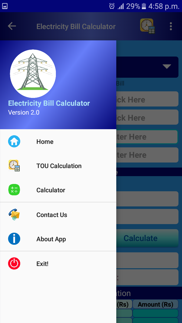 Electricity Bill Calculator-Sri Lanka Android App