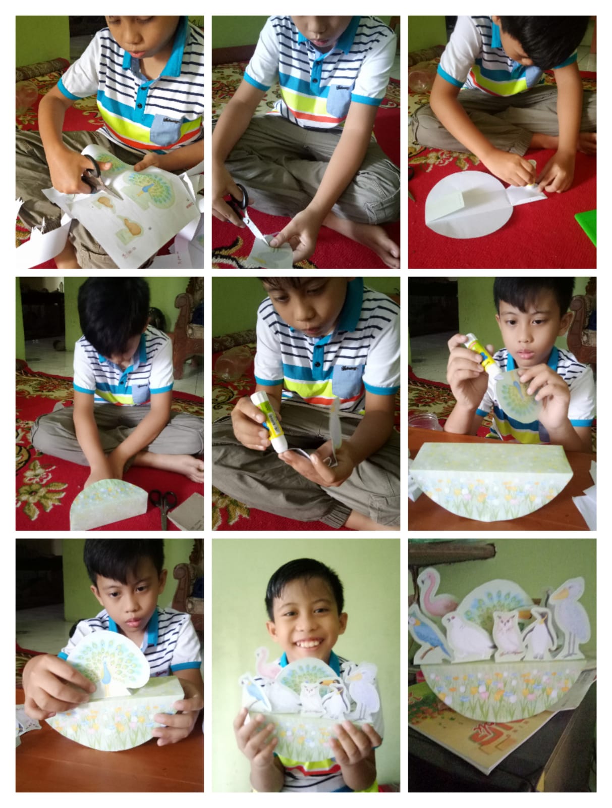 Manfaat Membuat Papercraft dan Contoh Papercraft untuk Anak - Fauziah ...