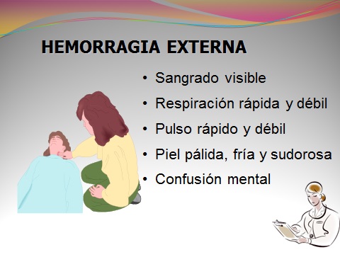 Hemorragia Externa ~ PRIMEROS AUXILIOS