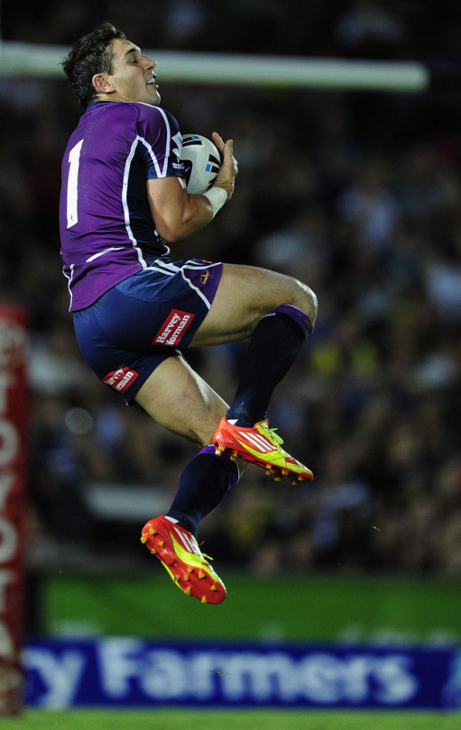 Footy shorts fun: Billy