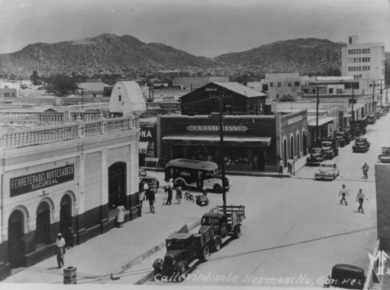 Bernardo Figueroa Ibarra: El centro de la Ciudad de Hermosillo