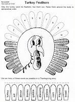 ELEMENTARY SCHOOL ENRICHMENT ACTIVITIES: THANKSGIVING SKILL WORKSHEETS