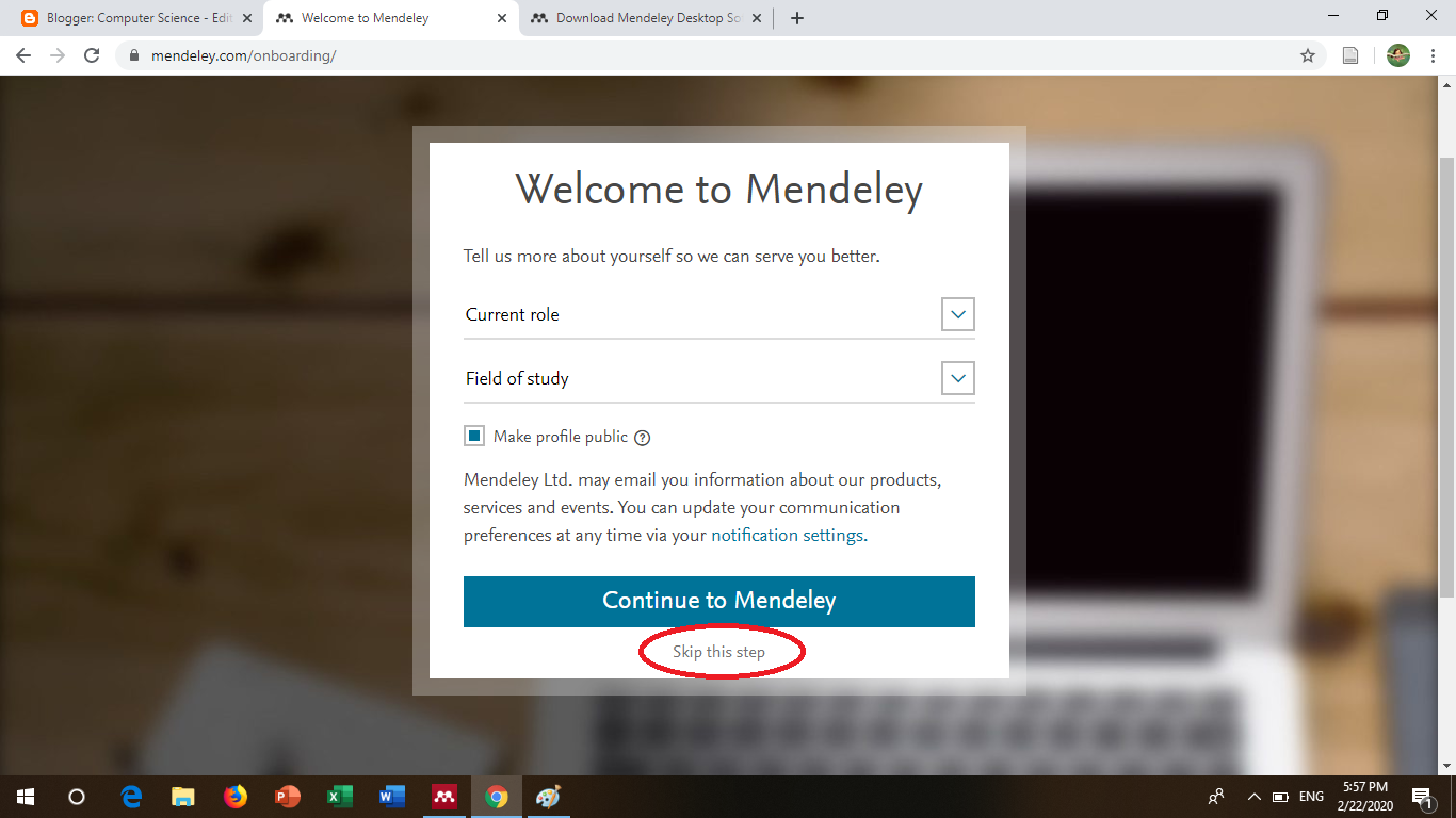 Computer Science: Mendeley dan Penggunaan Google Docs