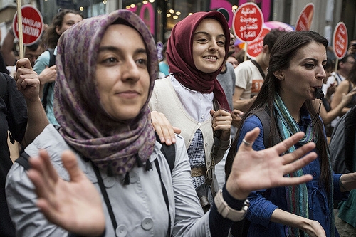 Gay and lesbian parade in Turkey