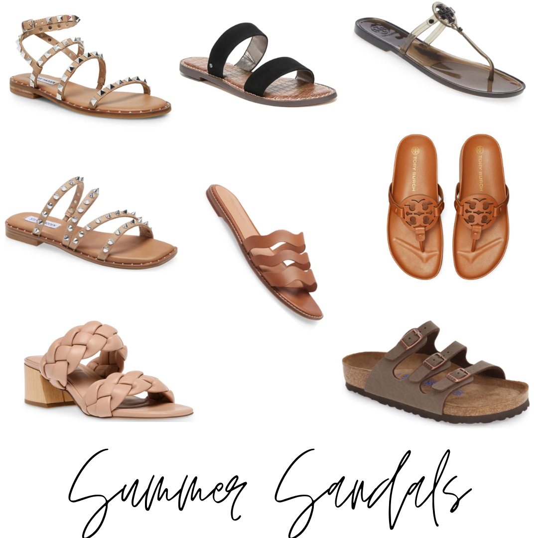 Sparkles and Lattes: Summer Sandals