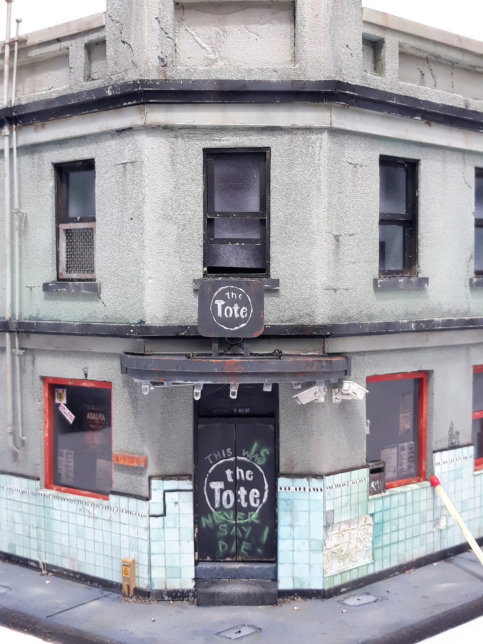 Dave's Model Workshop: Miniature Melbourne Music No2 - The Tote