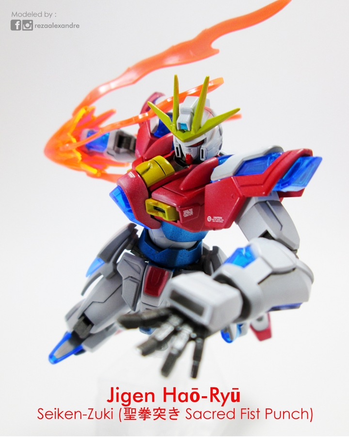Custom Build: HGBF 1/144 Try Burning Gundam