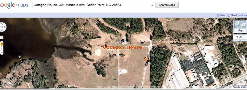 The Octagon House: Map to the Octagon House