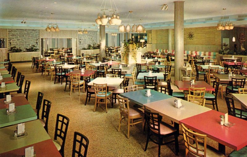 24 Cool Pics Show the Inside of American Cafeterias in the 1950s and ...