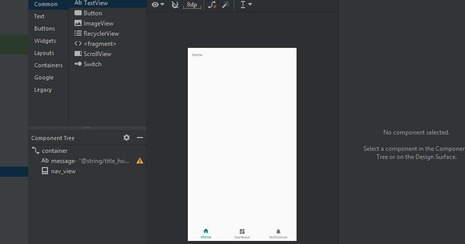 How to Android Bottom Navigation Example