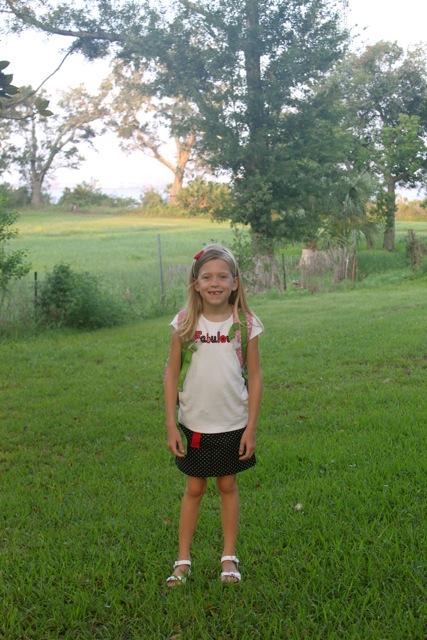 Jenni's Blog: First Day of School