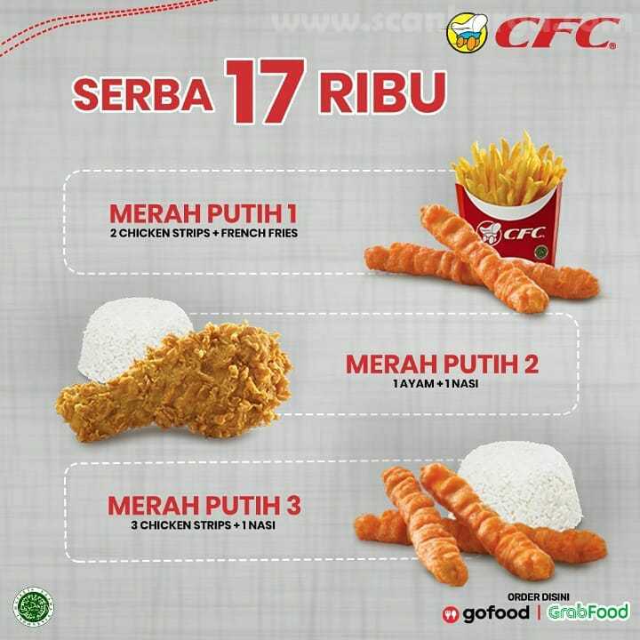 CFC Promo Pesta Merah Putih Hari Merdeka Hemat Hingga 40% - scanharga