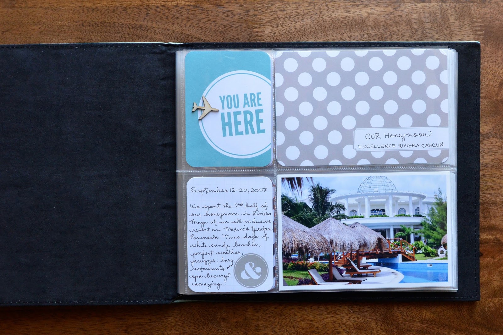 Project Life Mini Album: Honeymoon
