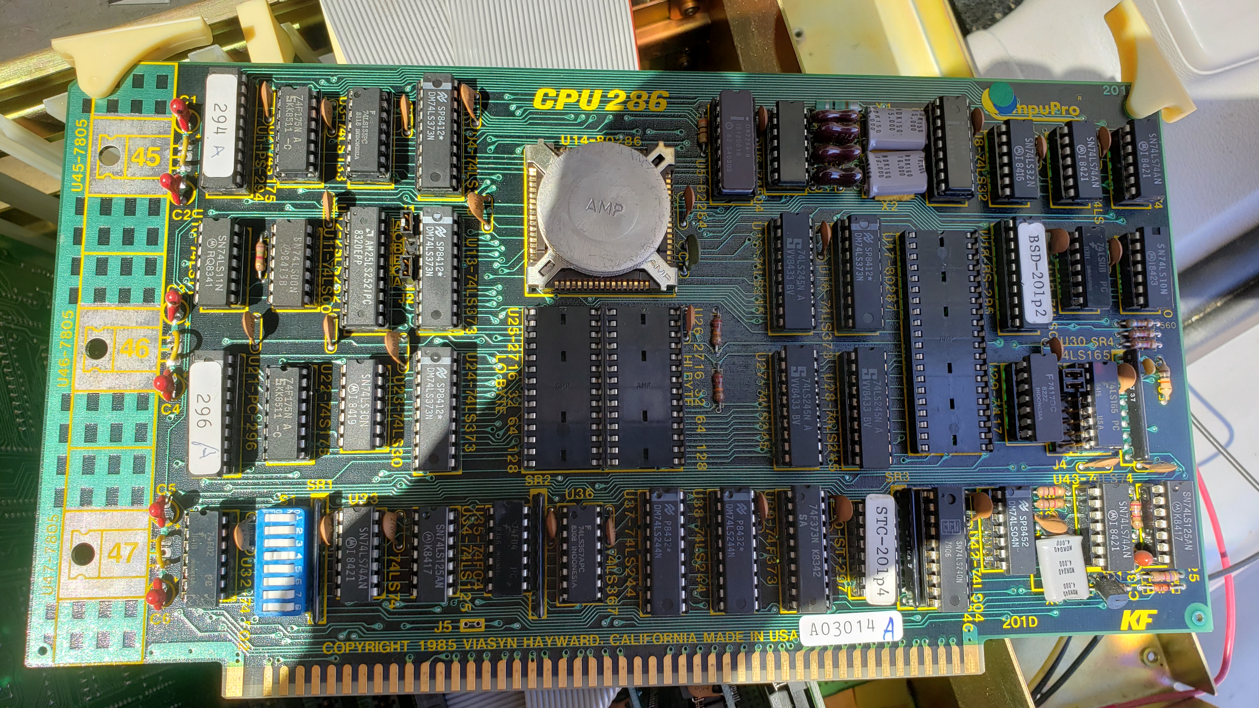 Jim's collections: Compupro / Viasyn 816 / 286 system