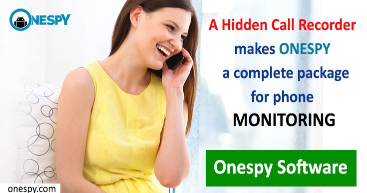 A hidden call recorder makes ONESPY a complete package for phone monitoring