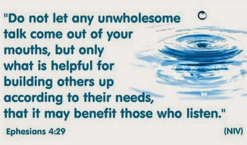 BIBLE VERSES on Communication