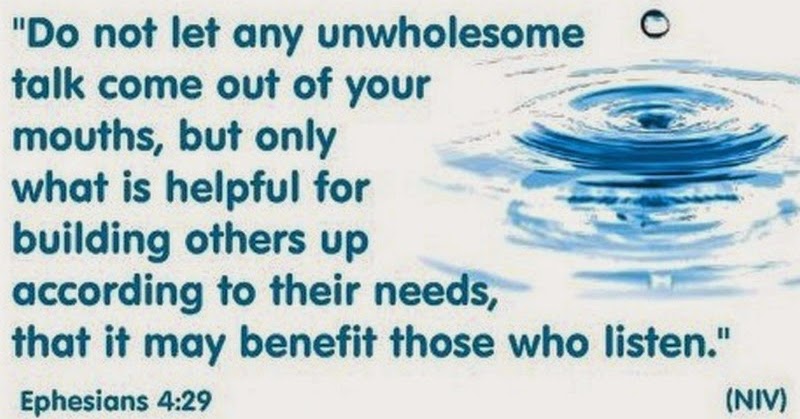 BIBLE VERSES on Communication