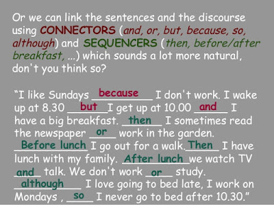 A2 UPDATED: TIME SEQUENCERS AND CONNECTORS GRAMMAR (AND EXTENSION)