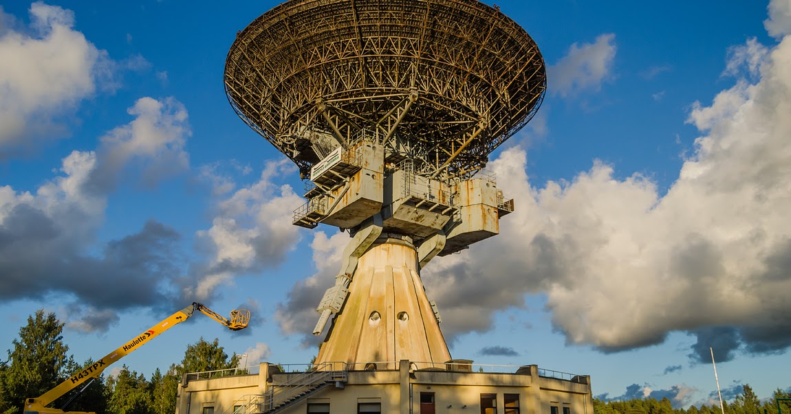 Irbenes radioteleskops - Fotovietas