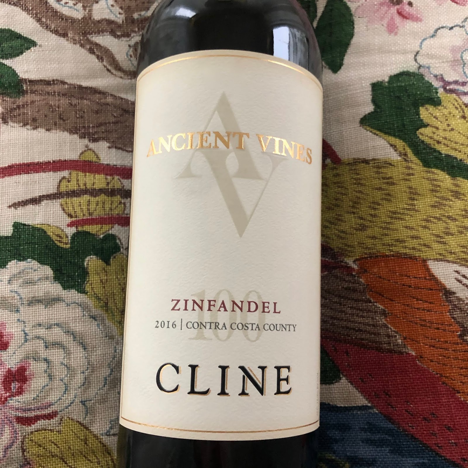 Johan P: 2016 Cline Family Cellars Zinfandel Ancient Vines