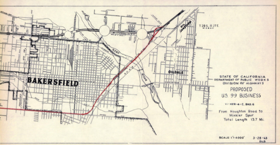 California State Route 204; former US Route 99, US Route 399 and US ...
