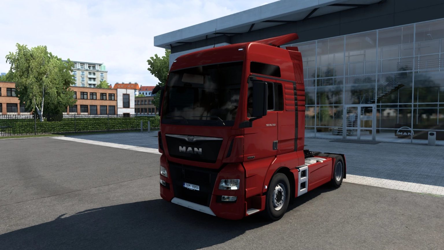ETS2 V1.40 ALLMODSETS2 MAN TGX Euro 6 v2.2 (MADster) FMod & Open Window