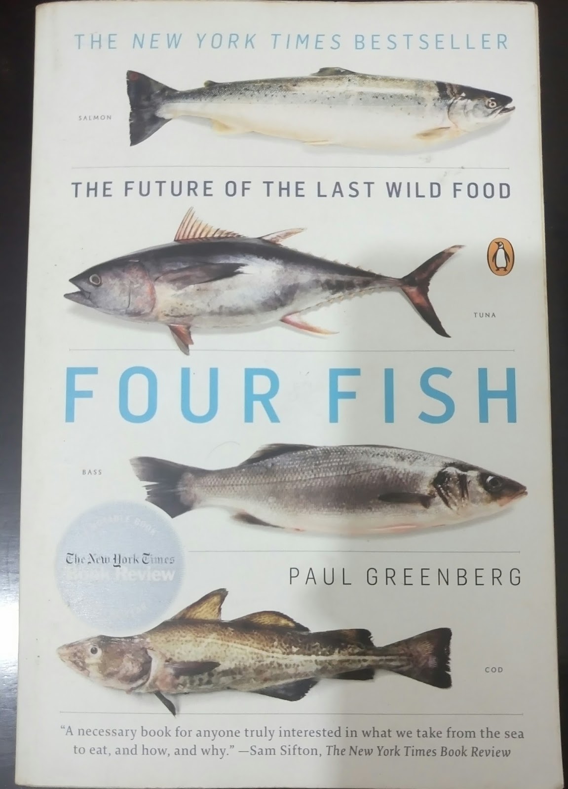 books, Books and BOOKS: 136. Four Fish: The Future of the Last Wild ...