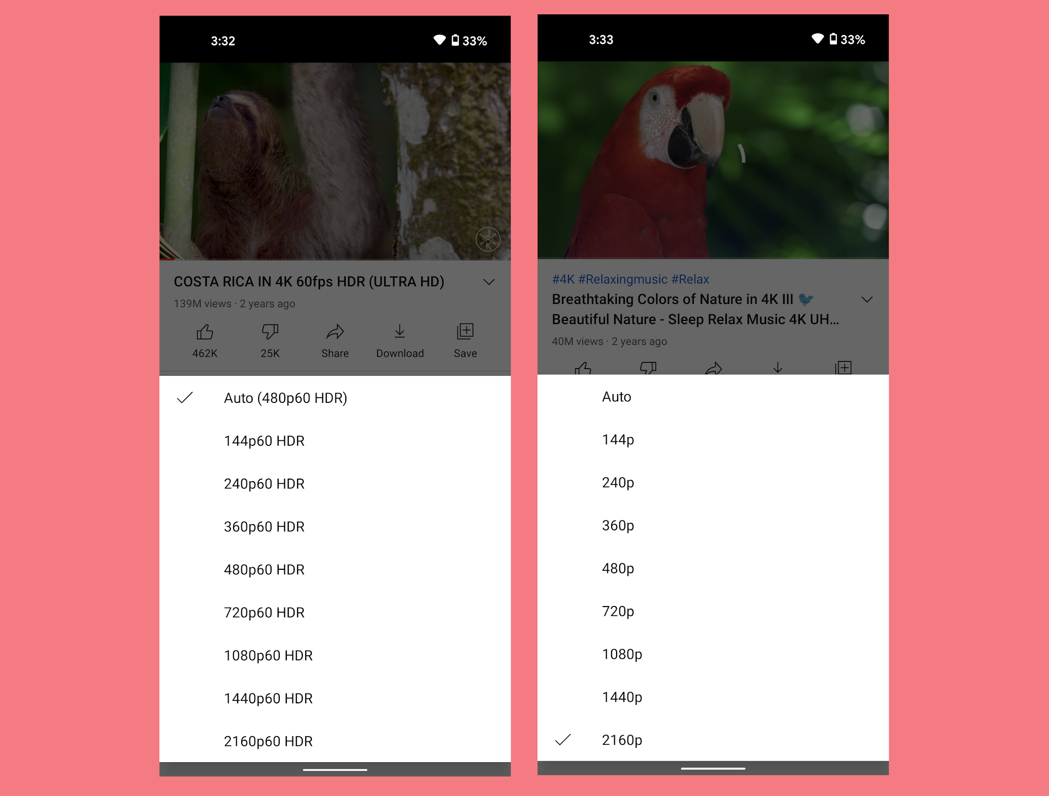 Great news for Android users who want to watch the highest possible ...