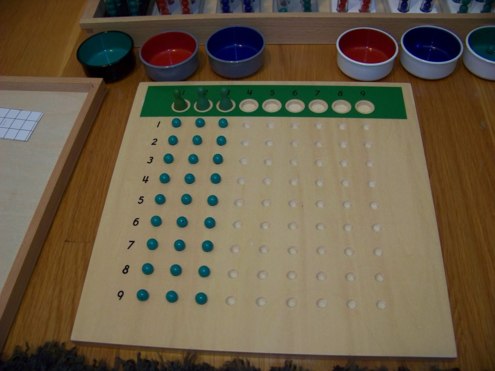 George Family - Montessori At Home: Montessori Long Division (aka Test ...