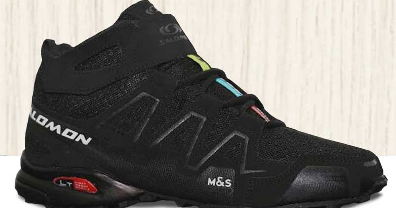 Sepatu Gunung Salomon High Hitam Full [SGH-004] | Omsepatu.com