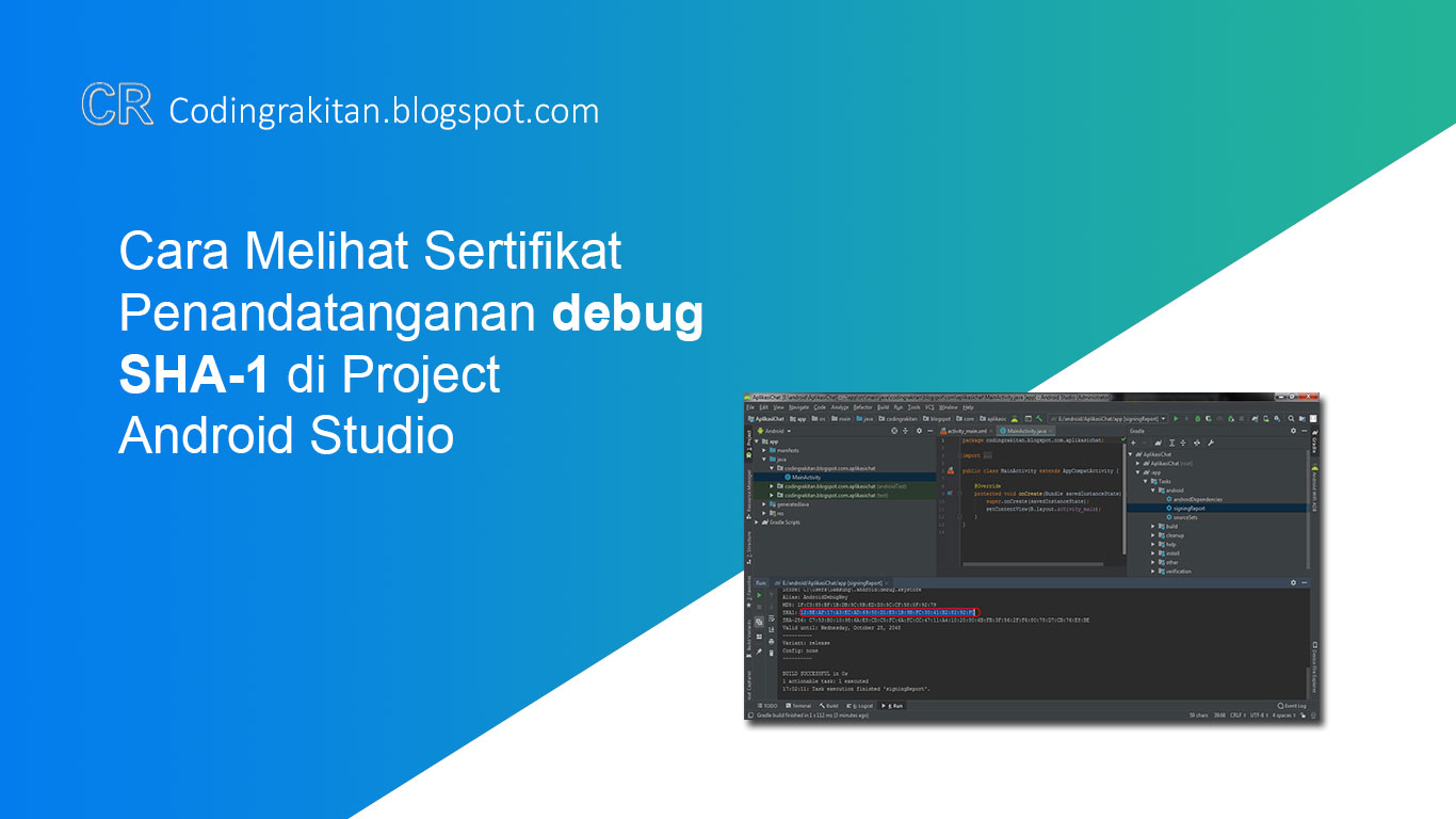Cara debug android studio - kserecipes